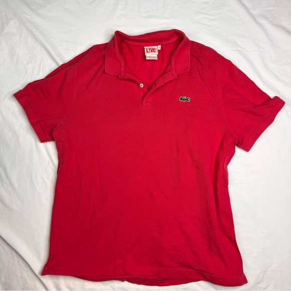 Lacoste | Shirts | Lacoste Live Mens Size 7 Crocodile Preppy Casual ...